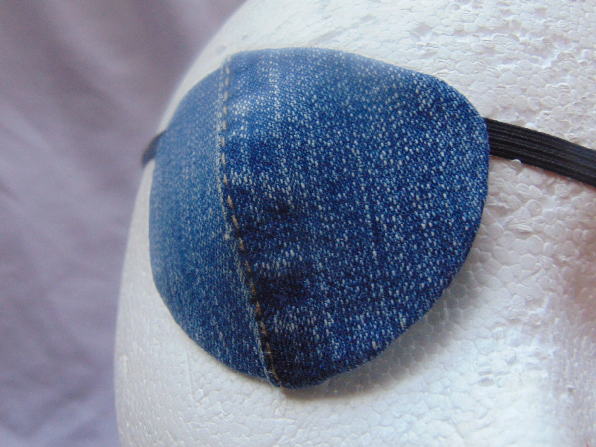 Unisex eye patch, "THE CAMELOT" handmade /vision care/cataract aid/hea ...