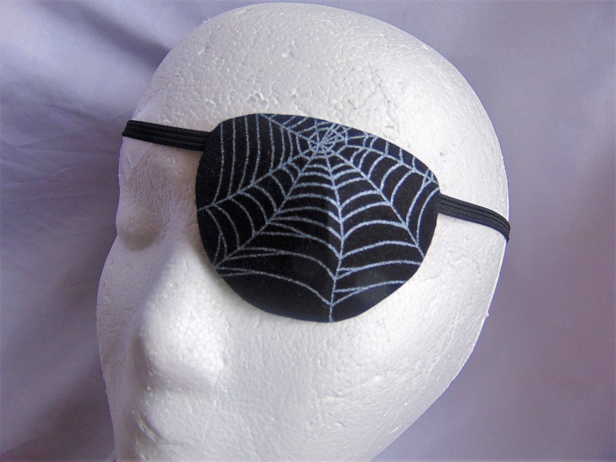 Unisex eye patch "SPIDER WEB"/ handmade /health & beauty/vision care/c ...