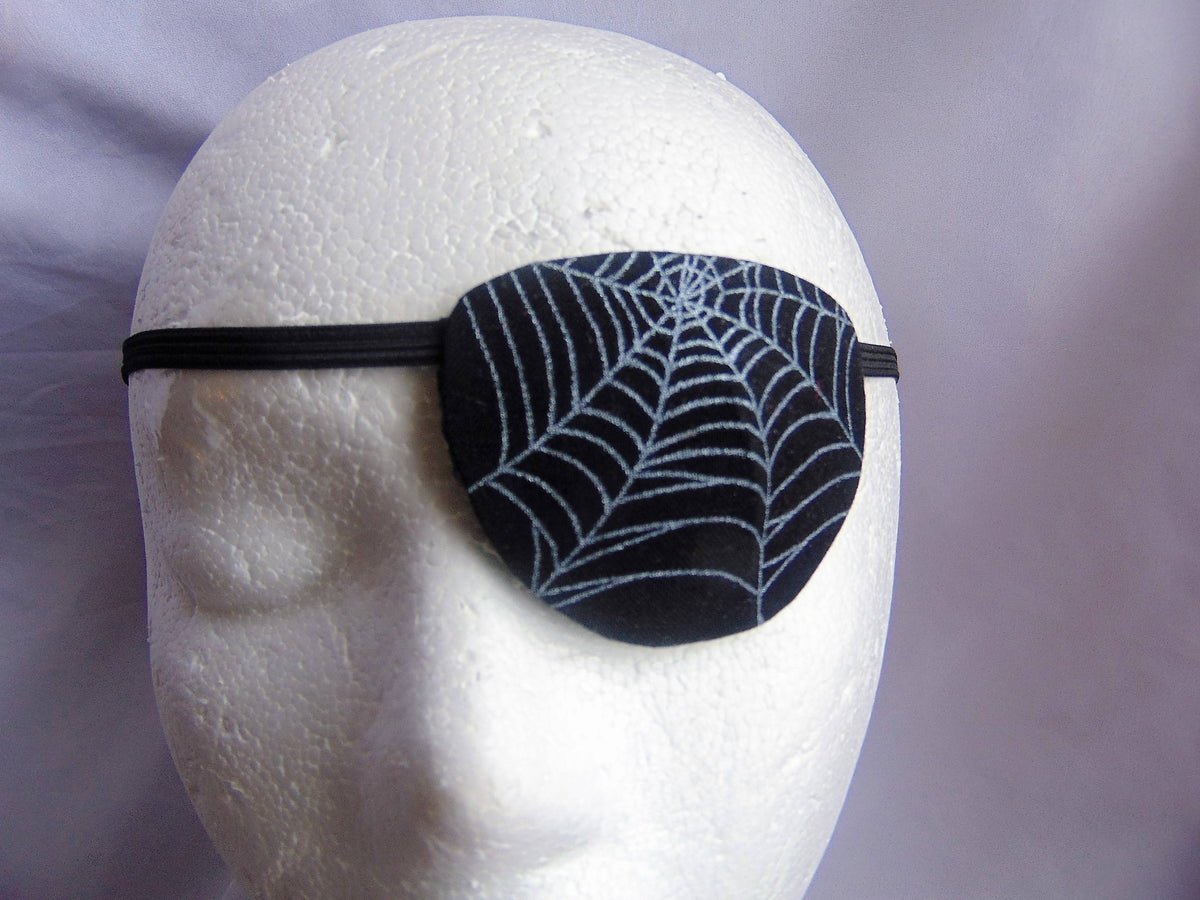 Unisex eye patch "SPIDER WEB"/ handmade /health & beauty/vision care/c ...